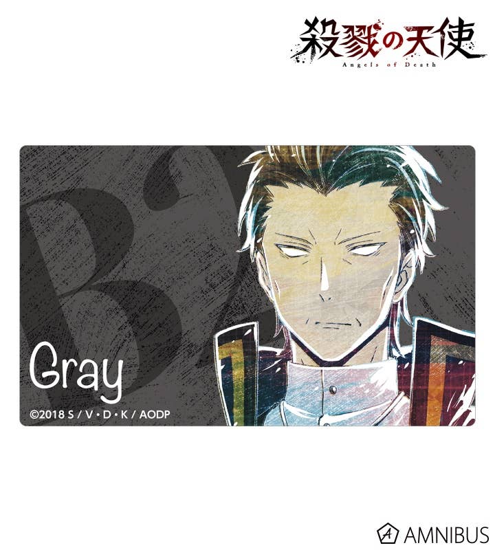Angels of Death: Gray Ani-Art Card Sticker | HLJ.com