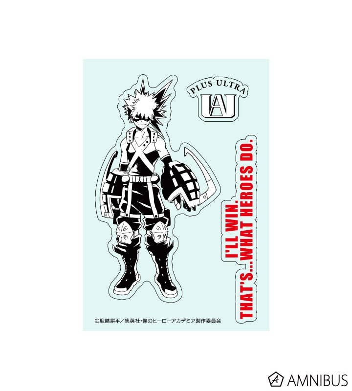 My Hero Academia: Katsuki Bakugo Wall Sticker | HLJ.com
