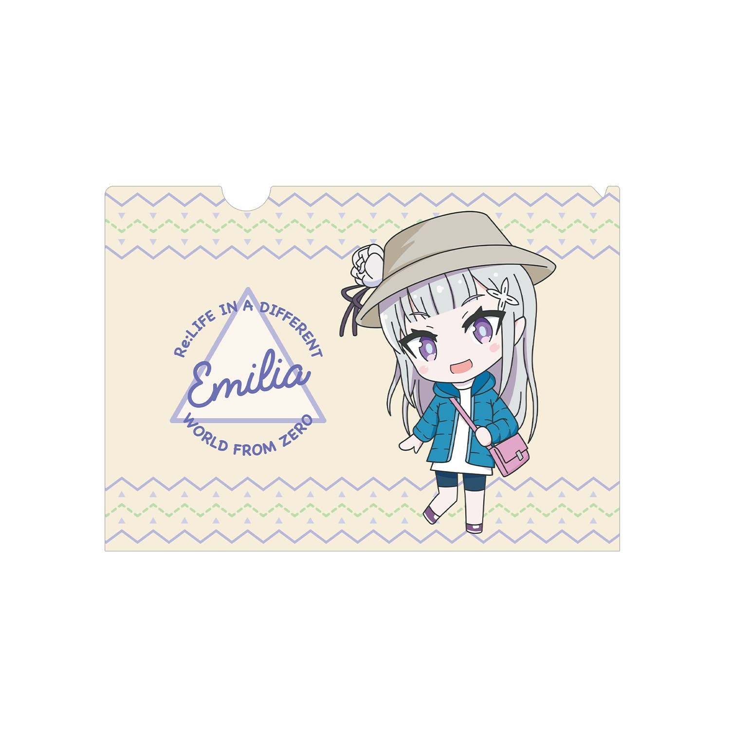 Re:Zero - Starting Life in Another World: Emilia Chibi Chara Clear File ...