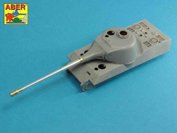 10.5cm KwK L/70 Barrel with Perforated Muzzle Brake for Lowe or VK7201 ...