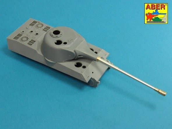 10.5cm KwK L/70 Barrel with Perforated Muzzle Brake for Lowe or VK7201 ...