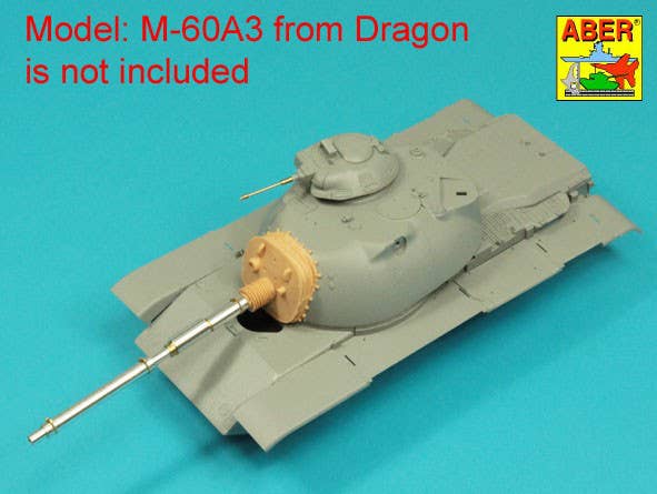 105mm M-68 barrel with thermal shroud for M60A3 Tank | HLJ.com