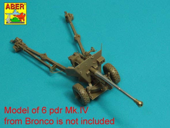 Barrel for 6 pdr Mk.IV (57mm) A/T Gun with Ball Muzzle Brake | HLJ.com