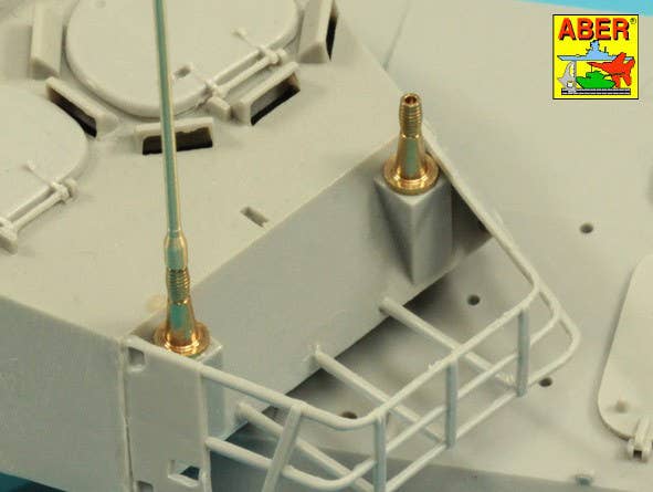 Set of 2 NATO Antennas with Mount Bases | HLJ.com