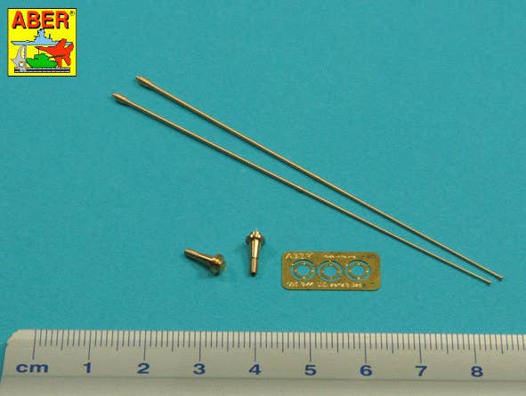 Set of 2 NATO Antennas with Mount Bases | HLJ.com