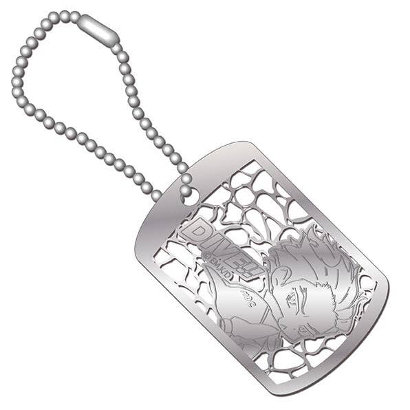 Dive!! Metal Art Dog Tag Shibuki Okitsu | HLJ.com