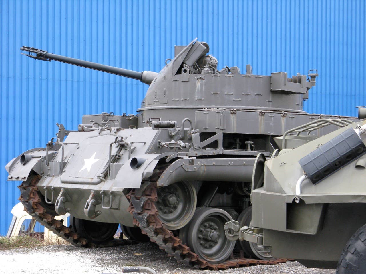 M42A1 Self-Propelled Anti-Aircraft Gun Duster Late Type (Vietnam War ...