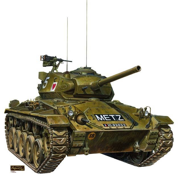 M24 Chaffee France Army First Indochina War | HLJ.com