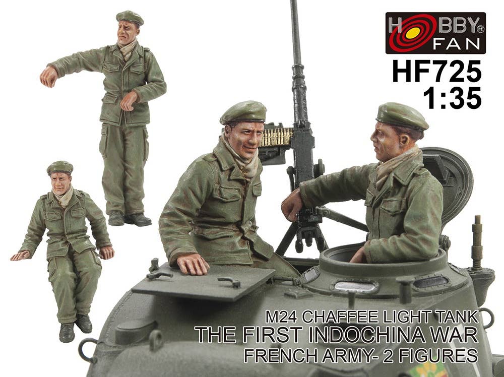 French Army Tank Crew First Indochina War (2 Figures) | HLJ.com