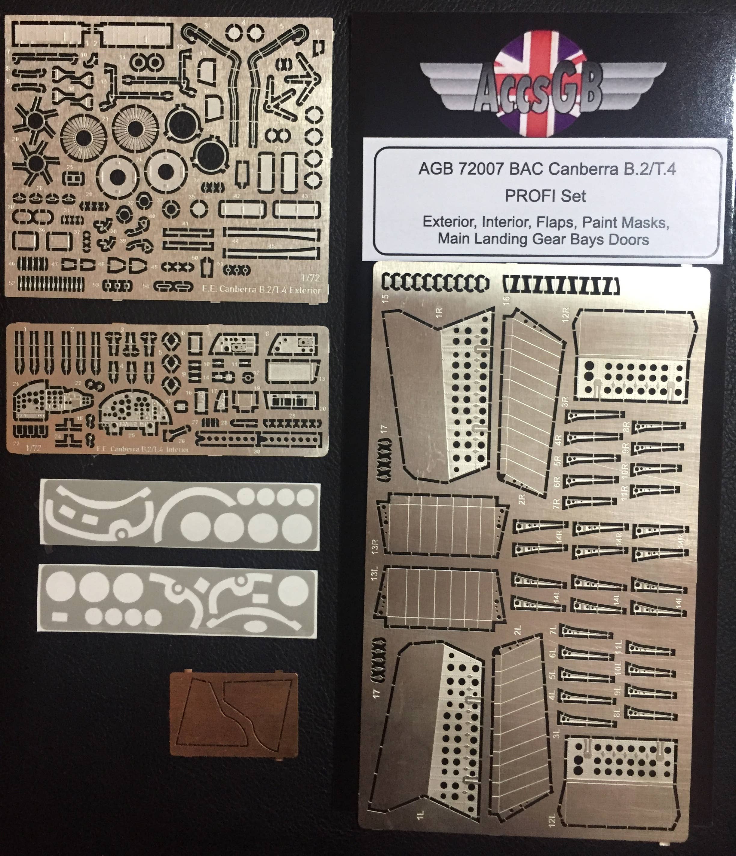 BAC/EE Canberra B.2/T.4 PROFI Detailing Set (Includes Exterior ...