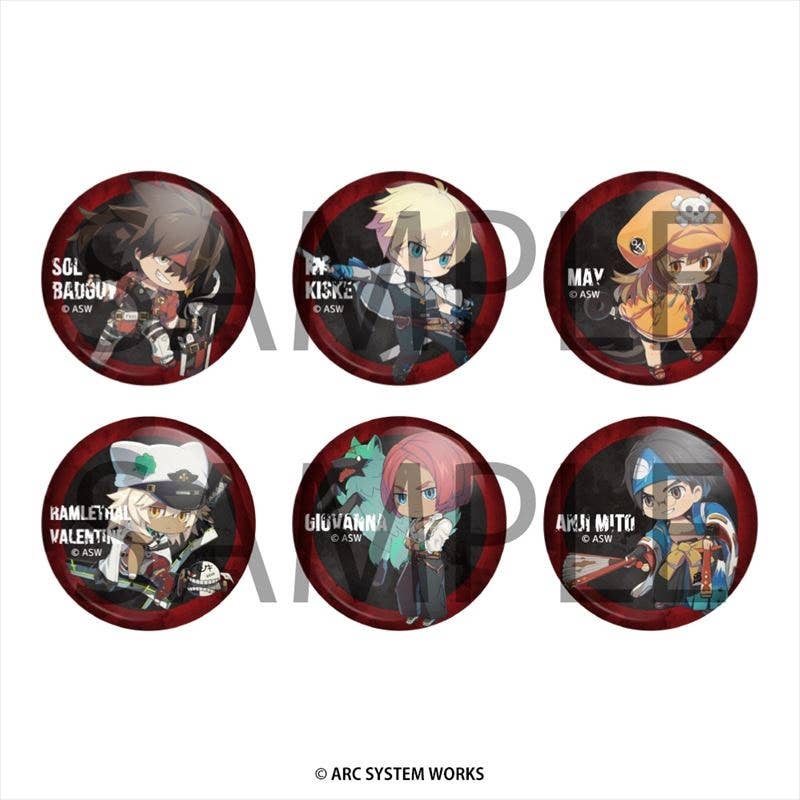Guilty Gear Strive: Trading Pin Badge: 1Box (12pcs) | HLJ.com