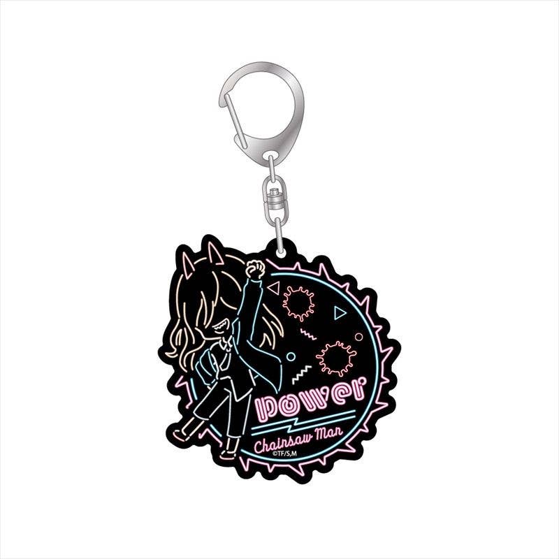 Chainsaw Man: Neon Line Acrylic Keychain Power | HLJ.com