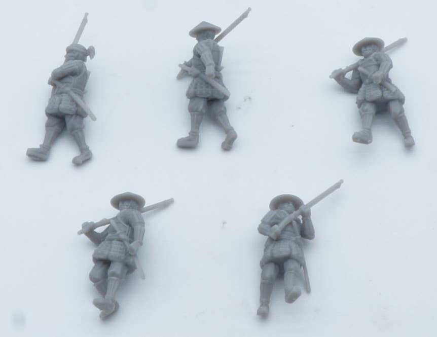 Mr & Mrs History The Sengoku Period Teppo Ashigaru March (5pcs set ...