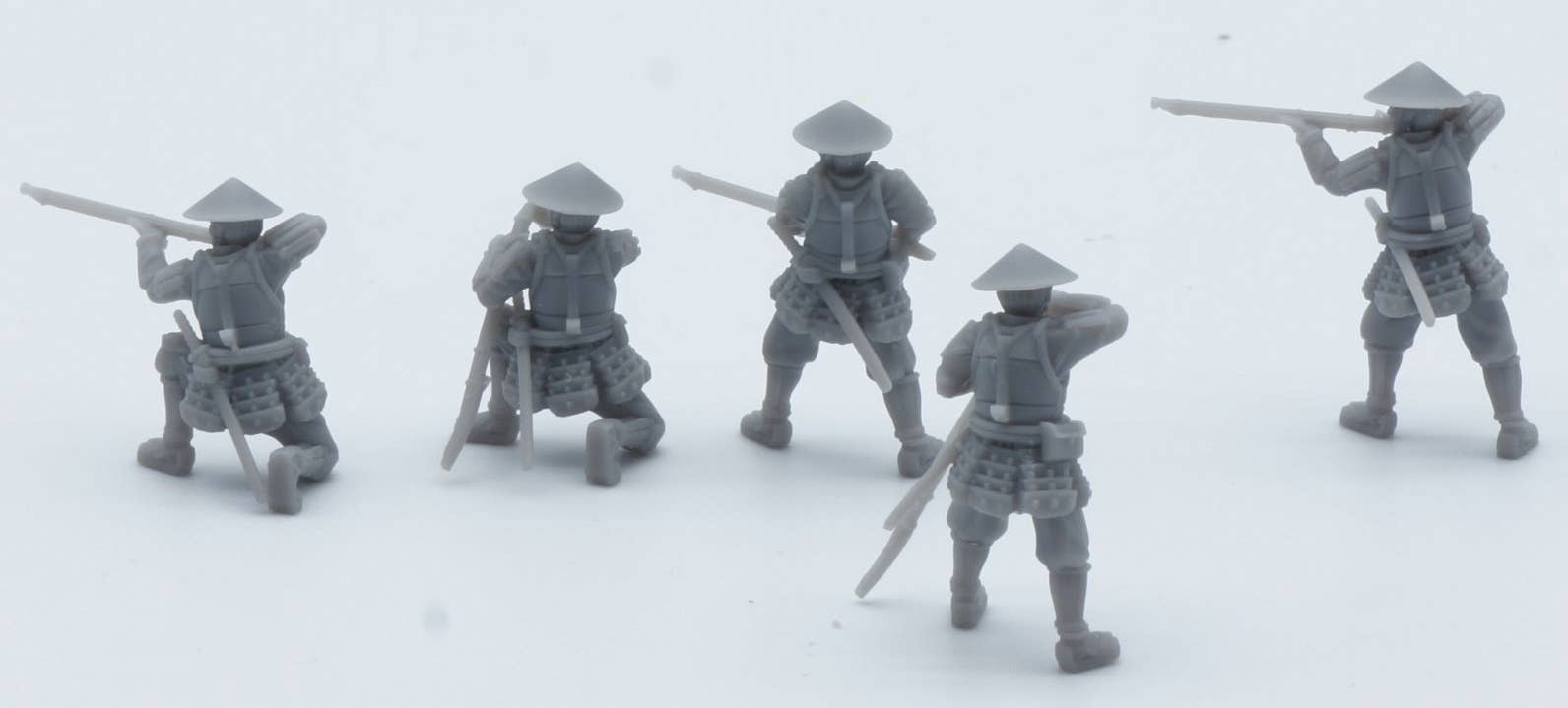 Mr & Mrs History The Sengoku Period Teppo Ashigaru Shooting (5pcs set ...