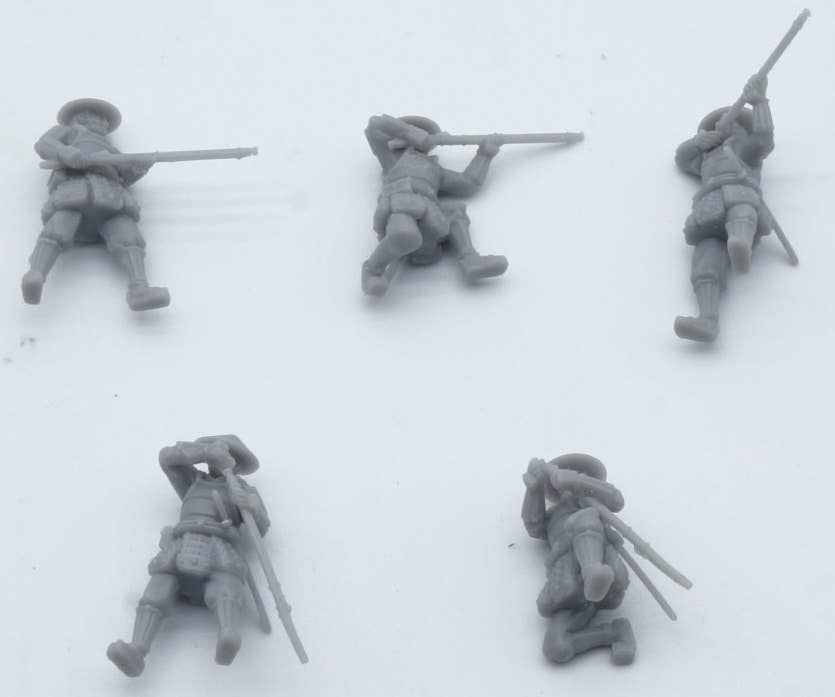 Mr & Mrs History The Sengoku Period Teppo Ashigaru Shooting (5pcs set ...