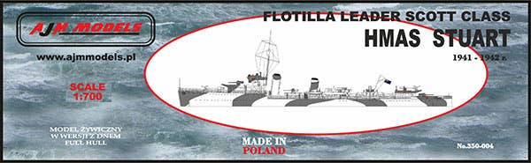 Australia Scott-class Leader HMAS Stuart 1941 | HLJ.com