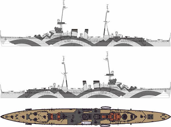 British C-class light Cruiser HMS Coventry 1942 | HLJ.com
