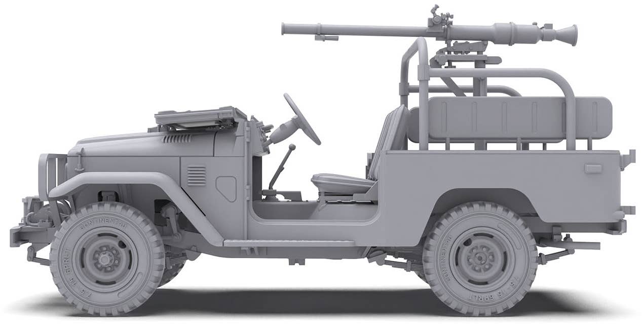 Modern Small Four-Wheel Drive Military Specification Car SPG-9 ...