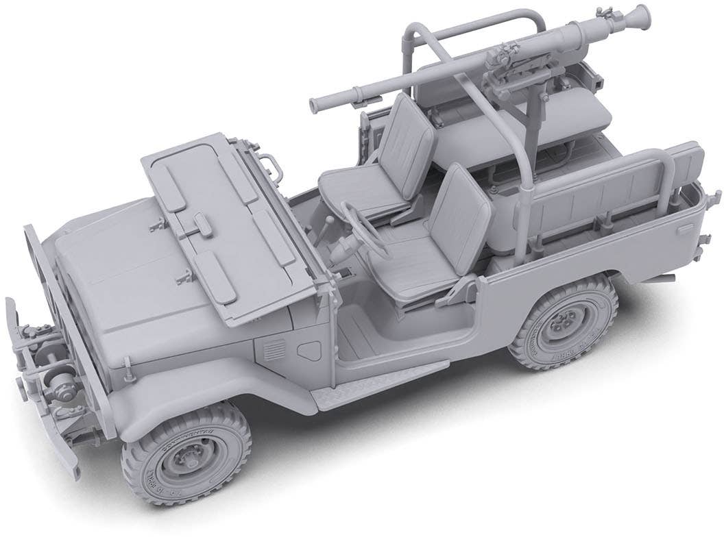 Modern Small Four-Wheel Drive Military Specification Car SPG-9 ...