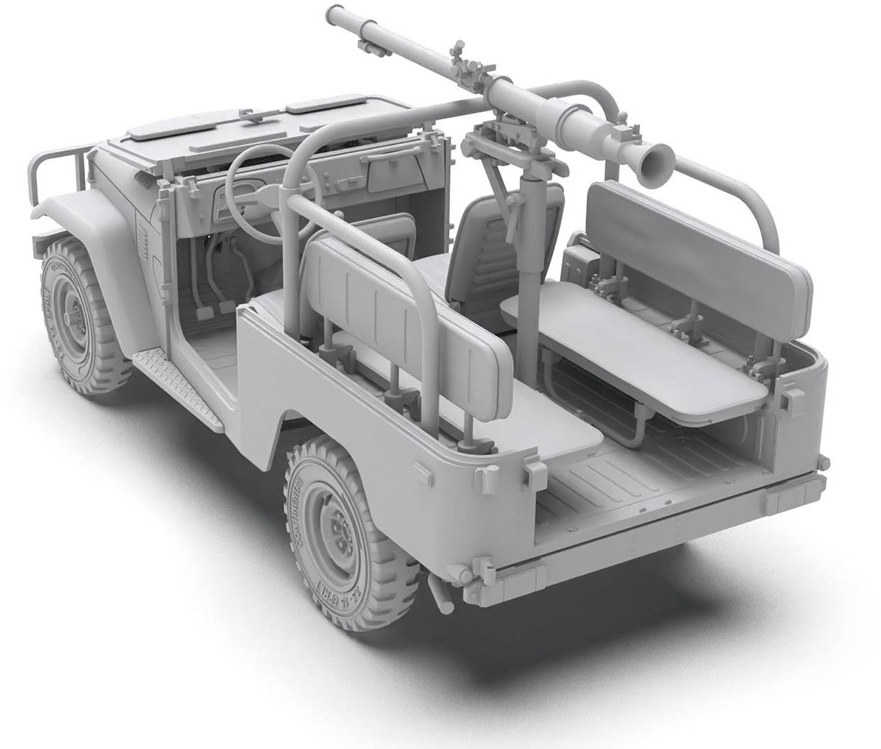 Modern Small Four-Wheel Drive Military Specification Car SPG-9 ...