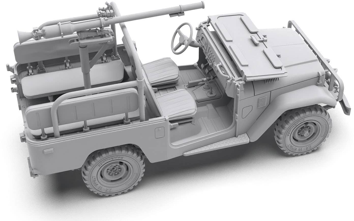 Modern Small Four-Wheel Drive Military Specification Car SPG-9 ...
