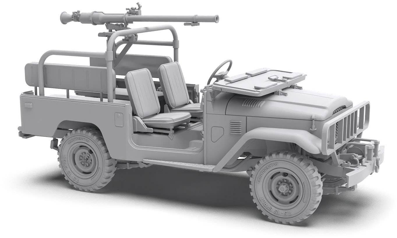 Modern Small Four-Wheel Drive Military Specification Car SPG-9 ...