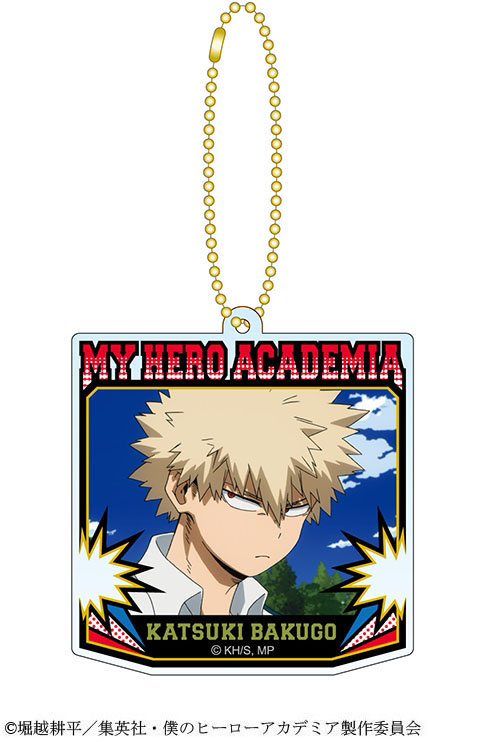 My Hero Academia: Glitter Acrylic Keychain Vol.2 02 Katsuki Bakugo ...