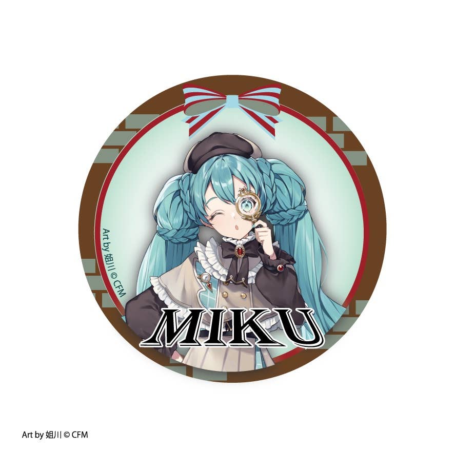 Detective Hatsune Miku & Megurine Luka: Big Can Badge Hatsune Miku ...