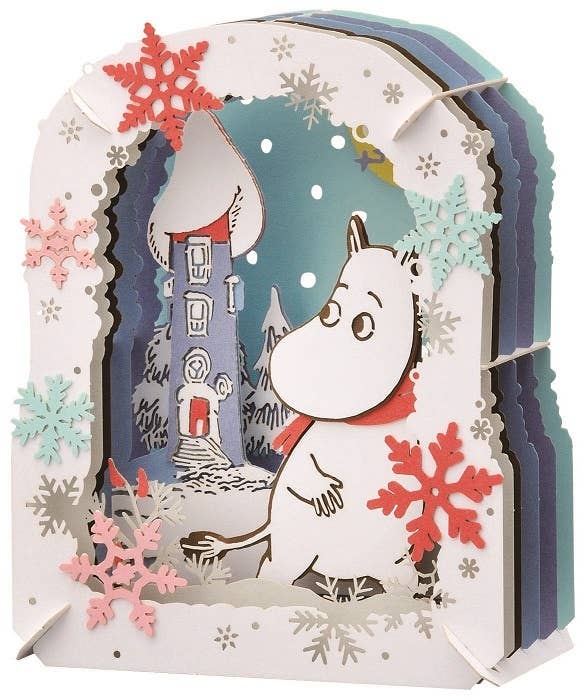 Moomin: Paper Theater Snowy Moomin House | HLJ.com