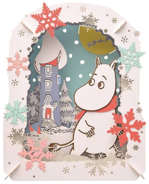Moomin: Paper Theater Snowy Moomin House | HLJ.com