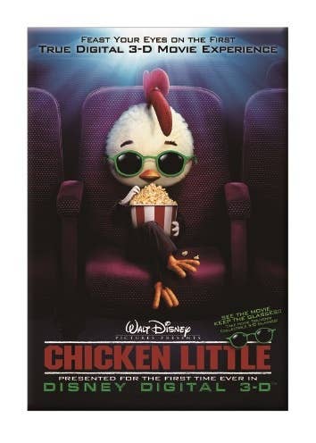 Disney Poster Magnet #31 (Chicken Little) | HLJ.com