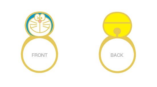Doraemon Pop Ring 01 Doraemon & Suzu | HLJ.com