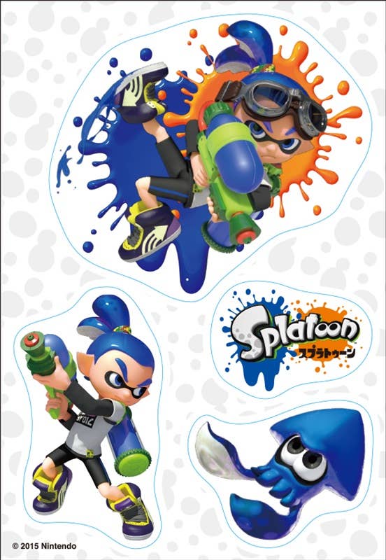 Splatoon Clear Sticker B Boy | HLJ.com