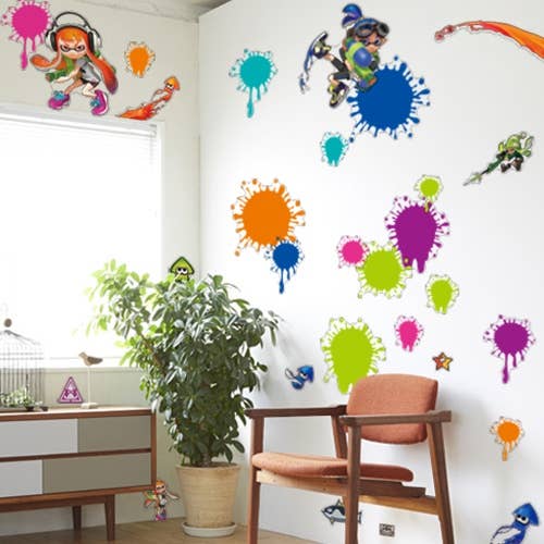Splatoon - Super Big Wall Decoration Sticker Boy | HLJ.com