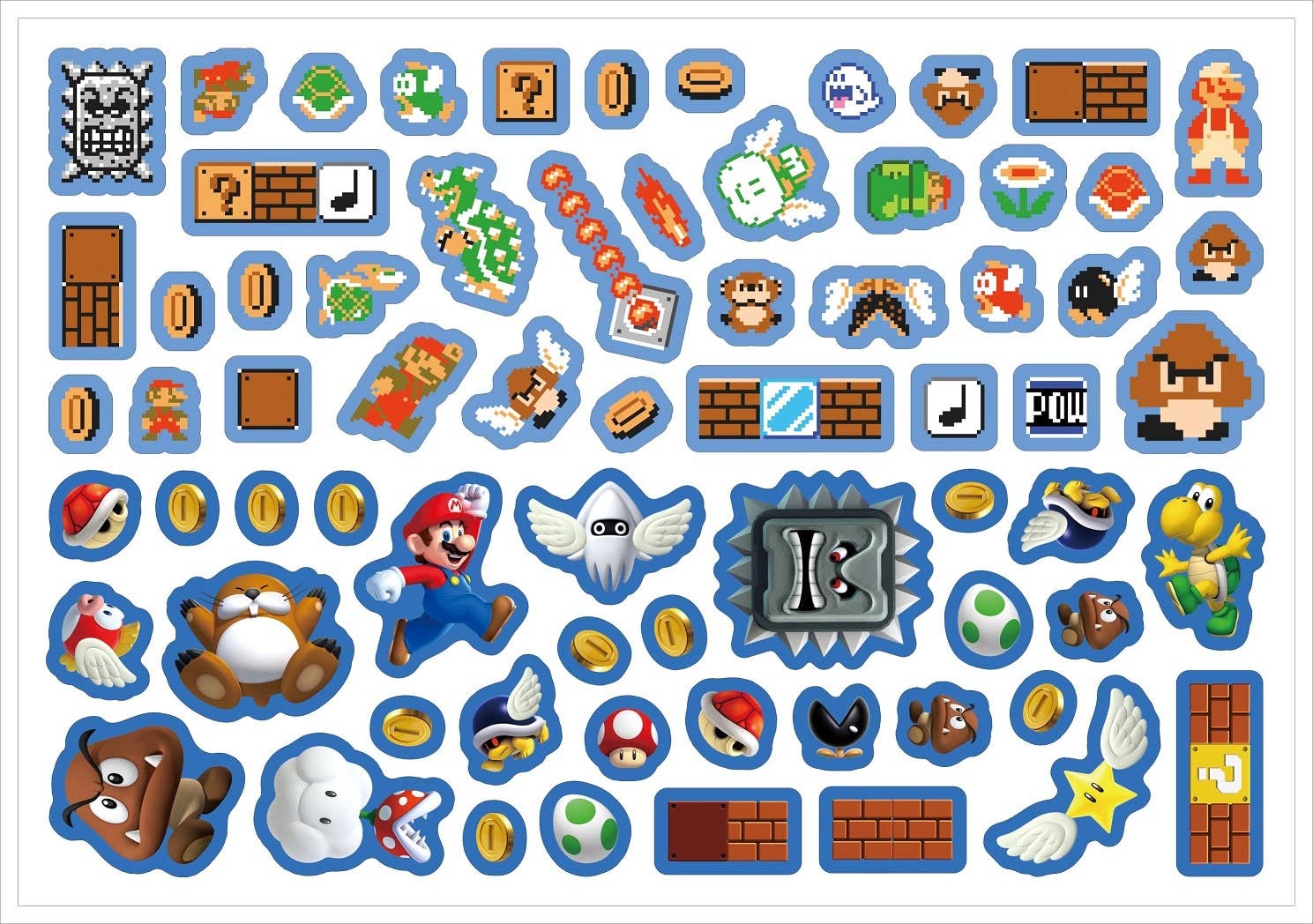 Super Mario Maker: Sofupita Sticker Bag | HLJ.com