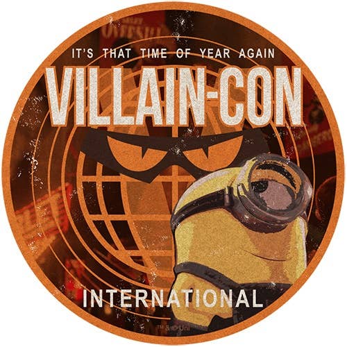 Despicable Me: Travel Sticker 6 VILLAIN-CON | HLJ.com