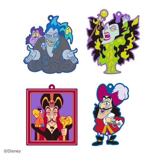 Disney Villains: Rubber Mascot Vol.2: 1Box (8pcs) | HLJ.com