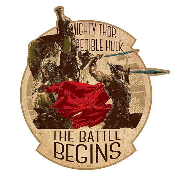 Marvel: Marvel Travel Sticker 18 Thor: Ragnarok | HLJ.com