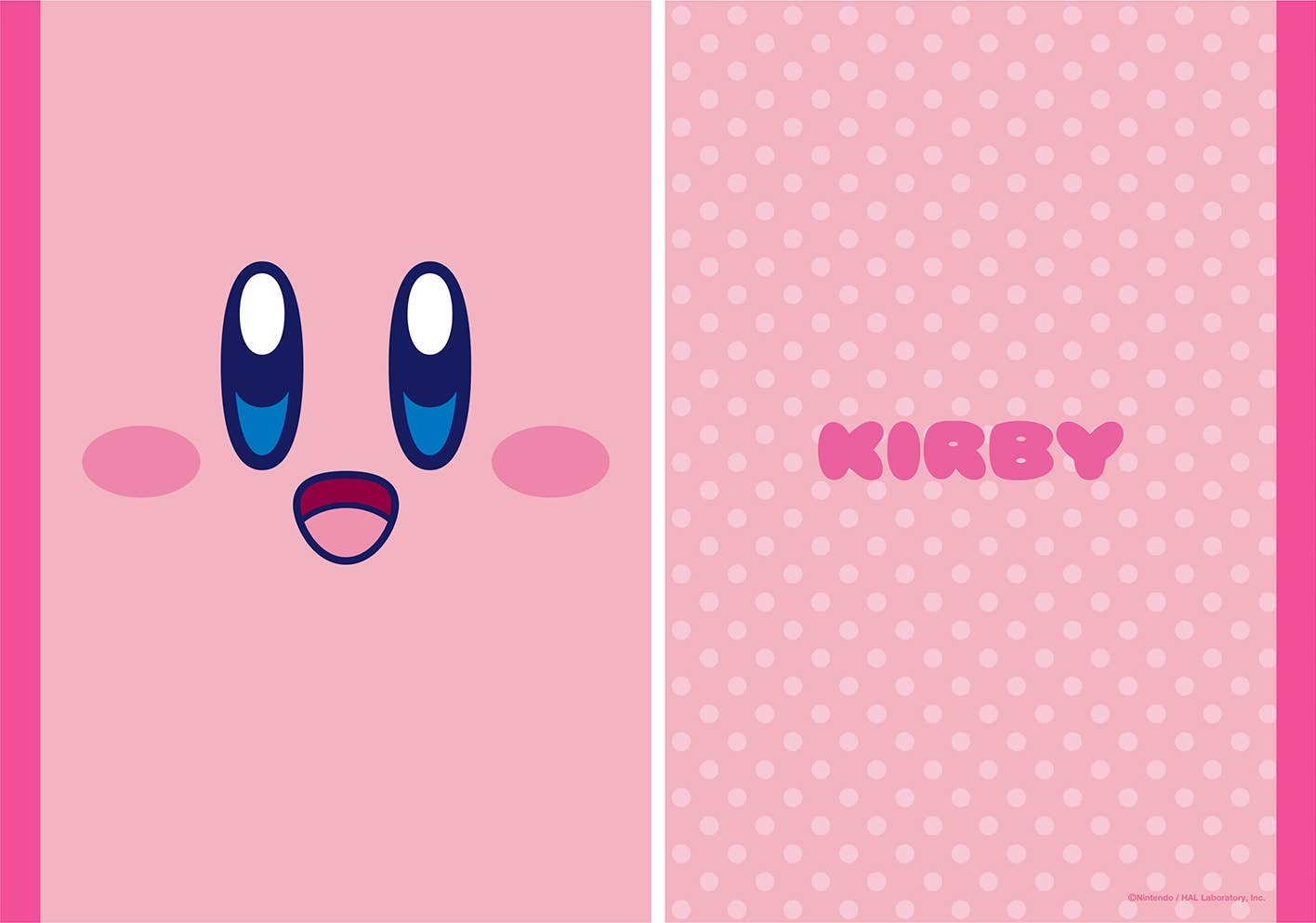 Kirby: B5 Notebook Face | HLJ.com