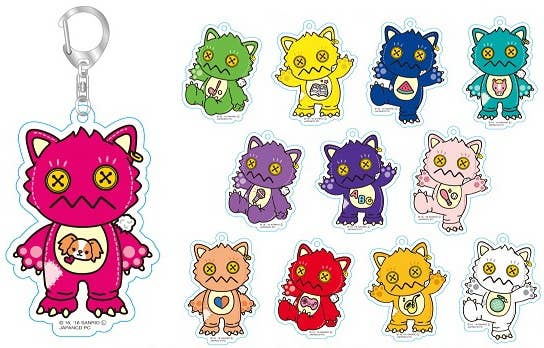 Morning Musume x Caribadix: Acrylic Keychain Collection 1Box 12pcs ...