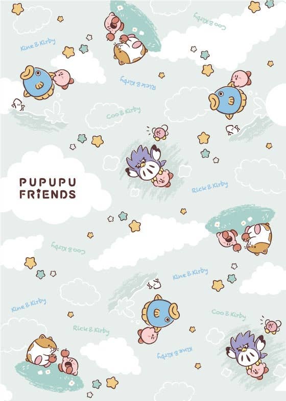 Kirby Pupupu Friends: Clear Folder 2 Kirby & Friends | HLJ.com