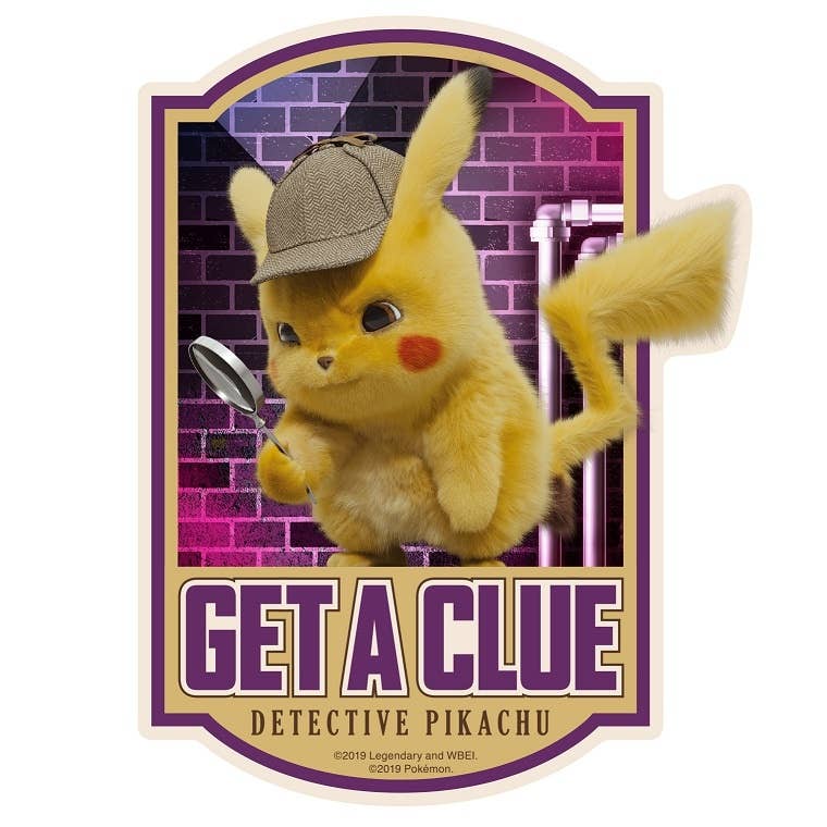 Pokemon: Detective Pikachu Travel Sticker 4 | HLJ.com