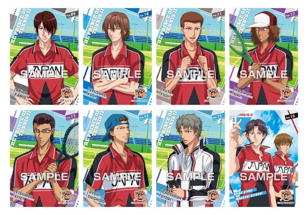 New Prince of Tennis: Clear Card Collection Gum 1Box 16pcs | HLJ.com