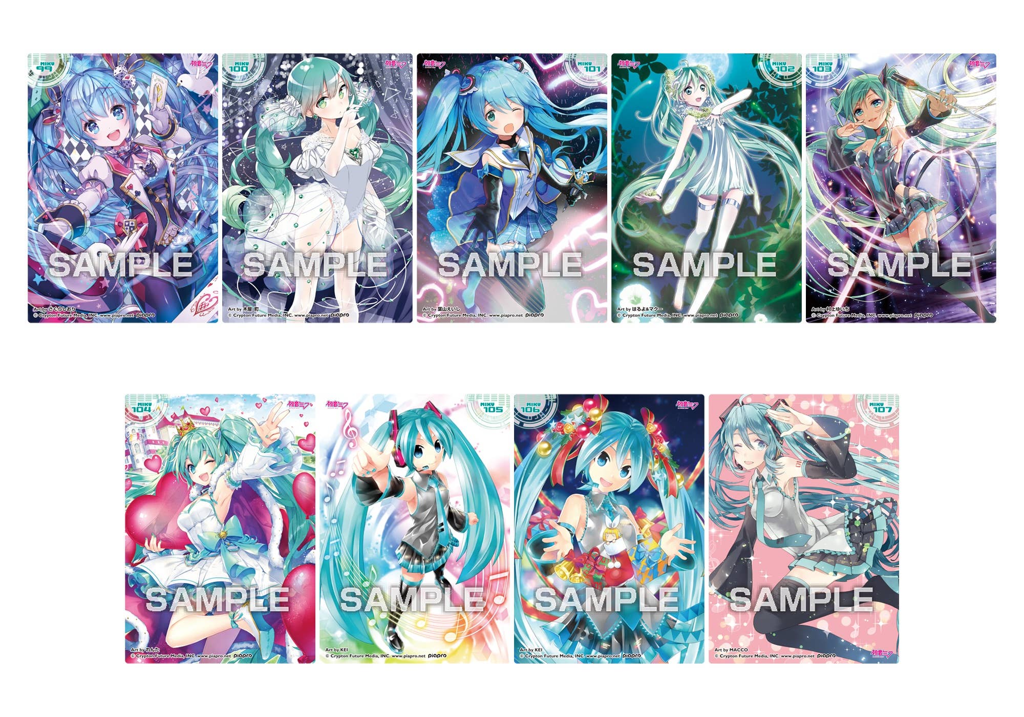 Hatsune Miku: Clear Card Collection Gum Vol.6 1Box 16pcs | HLJ.com