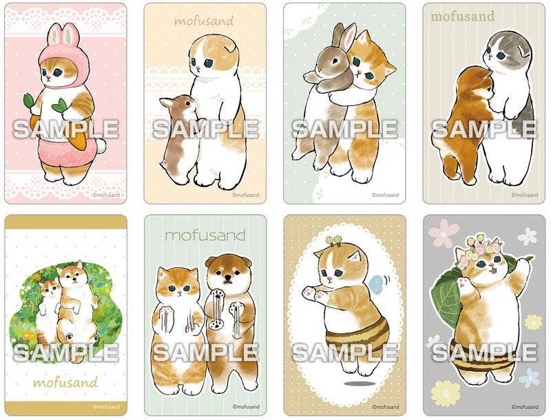 mofusand: Decoration Sticker with Gum 1Box 20pcs | HLJ.com