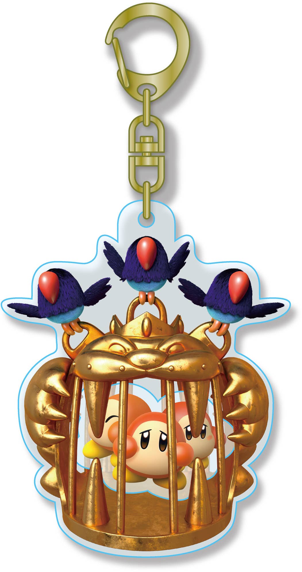 Kirby and the Forgotten Land: Captured Waddle Dees Keychain | HLJ.com
