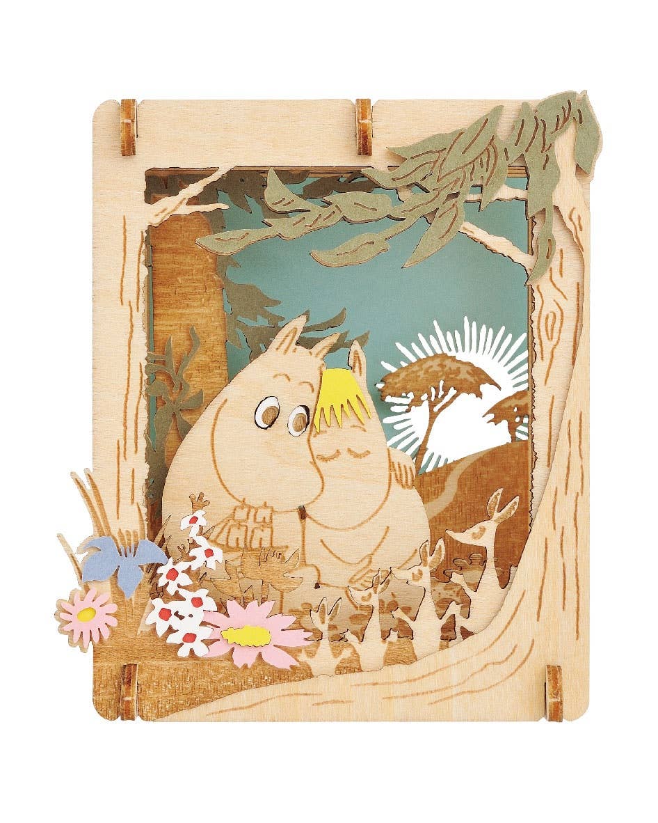 Moomin PAPER THEATER PT-W07 Moomin & Snorkmaiden | HLJ.com