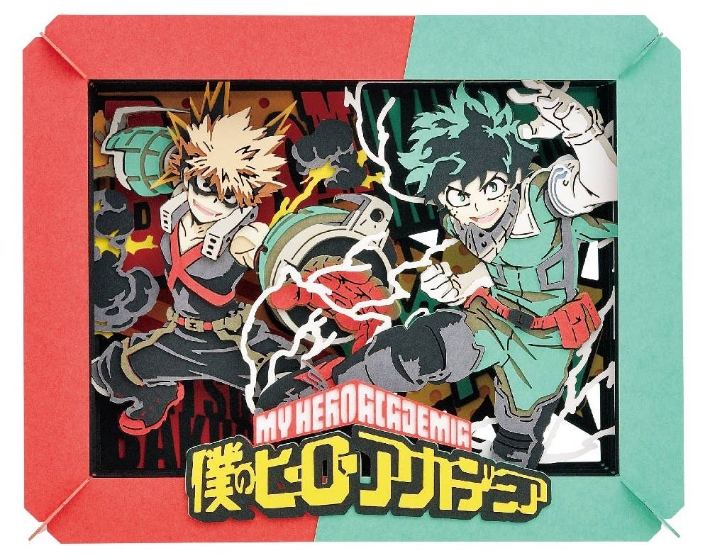 My Hero Academia: Paper Theater PT-160 Izuku Midoriya & Katsuki Bakugo ...