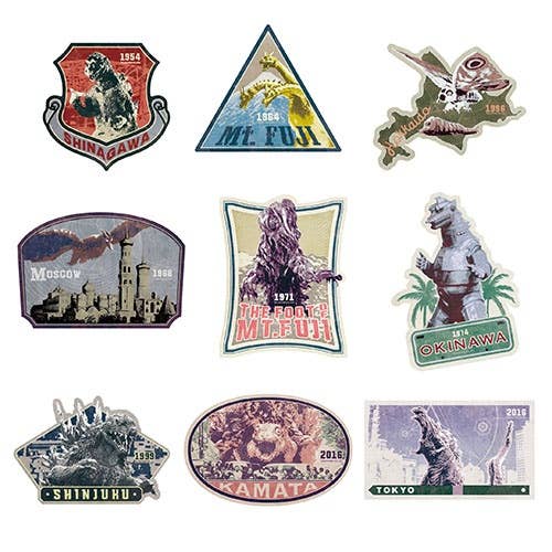 Godzilla: Travel Sticker Set | HLJ.com