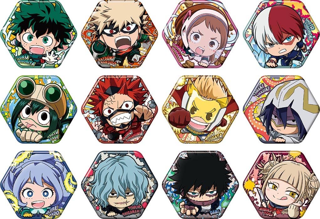 My Hero Academia: Honey Can Badge Collection Vol.2: 1Box (12pcs) | HLJ.com